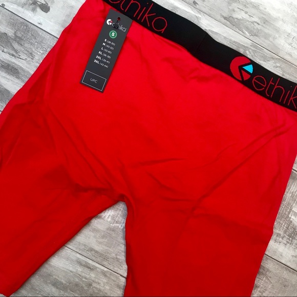 ethika | Underwear & Socks | Ethika Mens Red Boxer Briefs | Poshmark